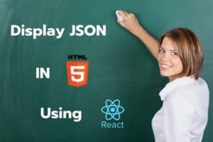 Display Json Data in HTML Using React (Simple Tutorial) – How to Create ...